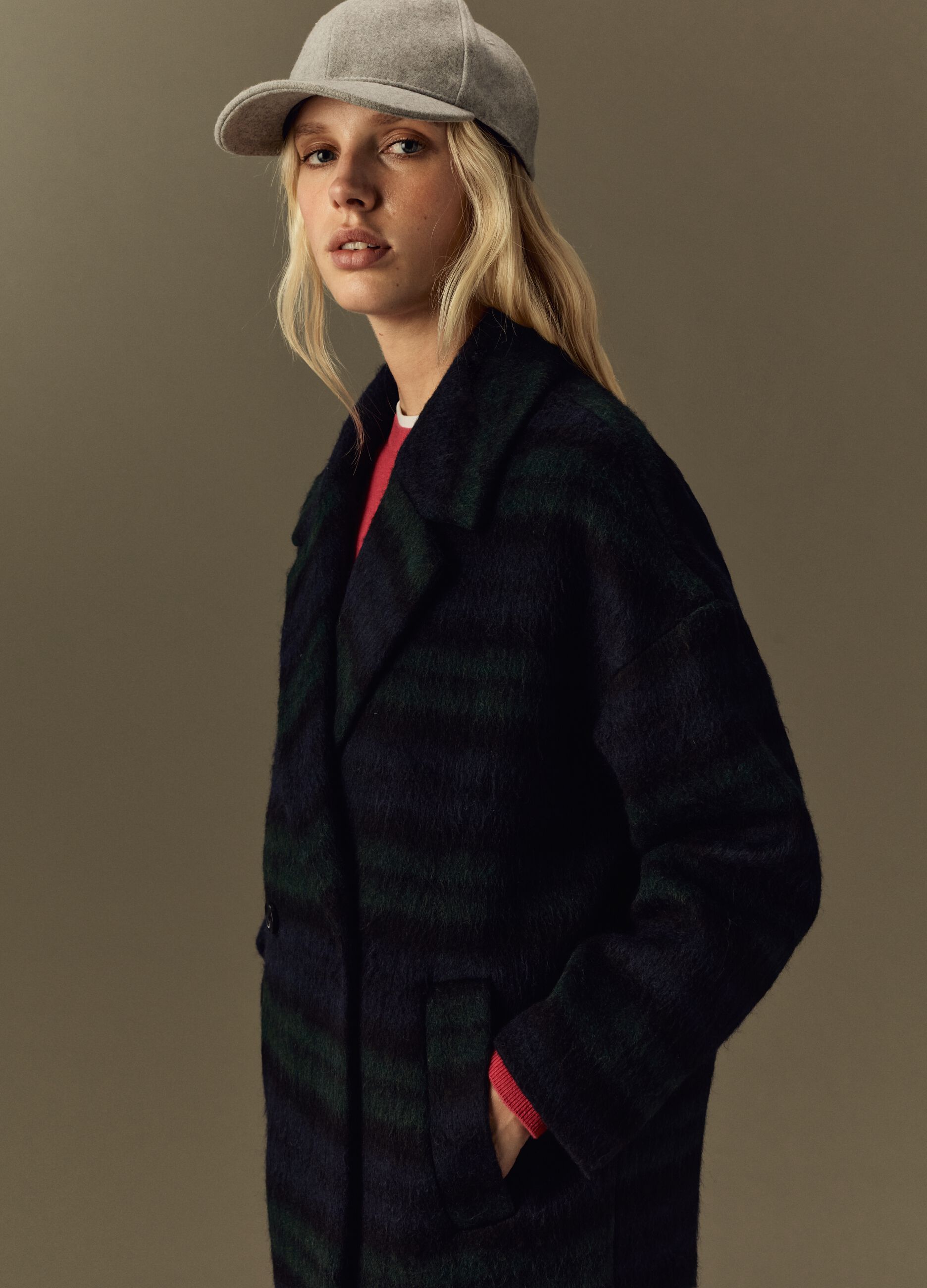 Cappotto doppiopetto oversize PIOMBO da Donna | OVS