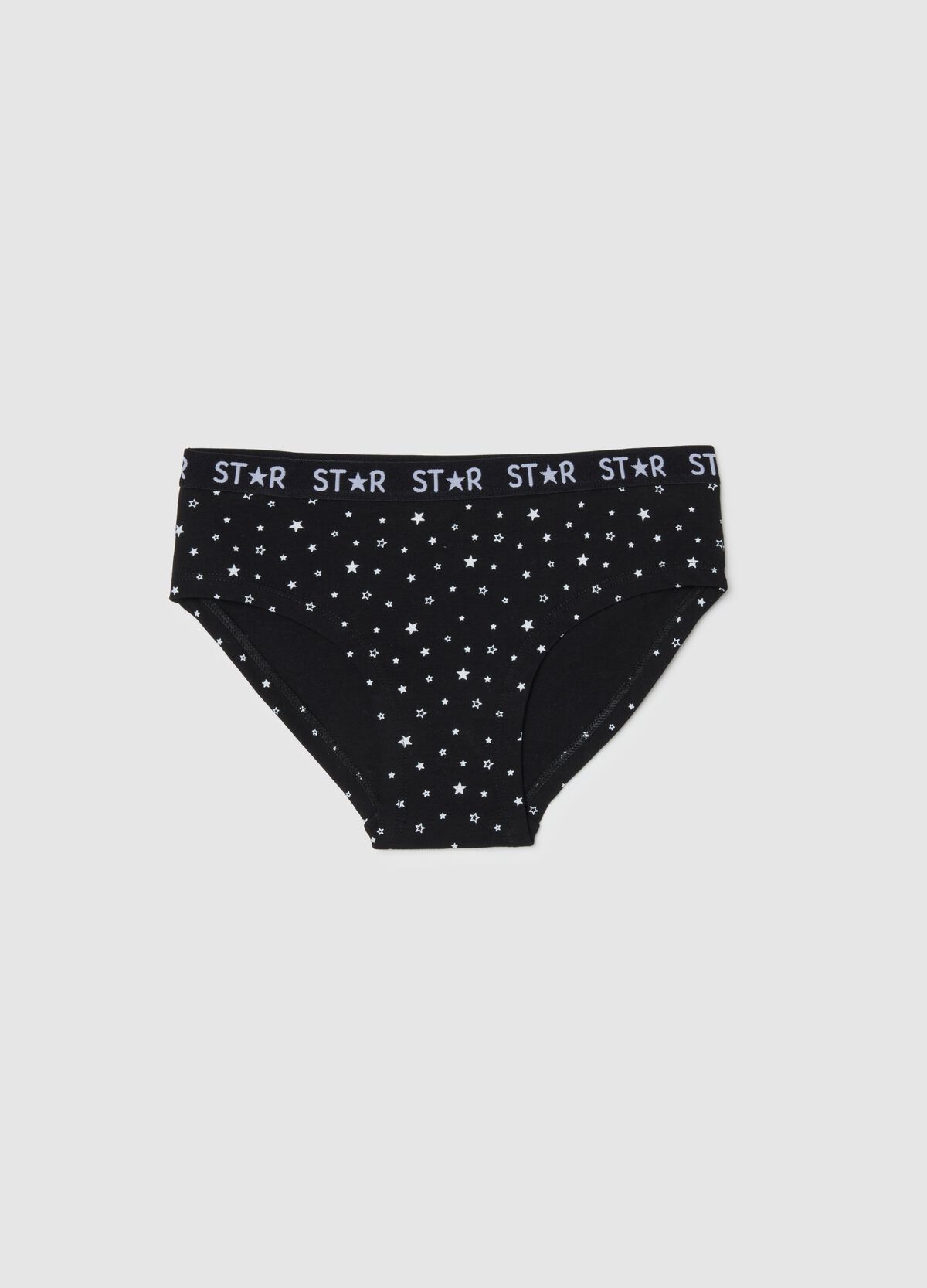 Mutandine in cotone elasticizzato multicolor per bambina regular fit ...