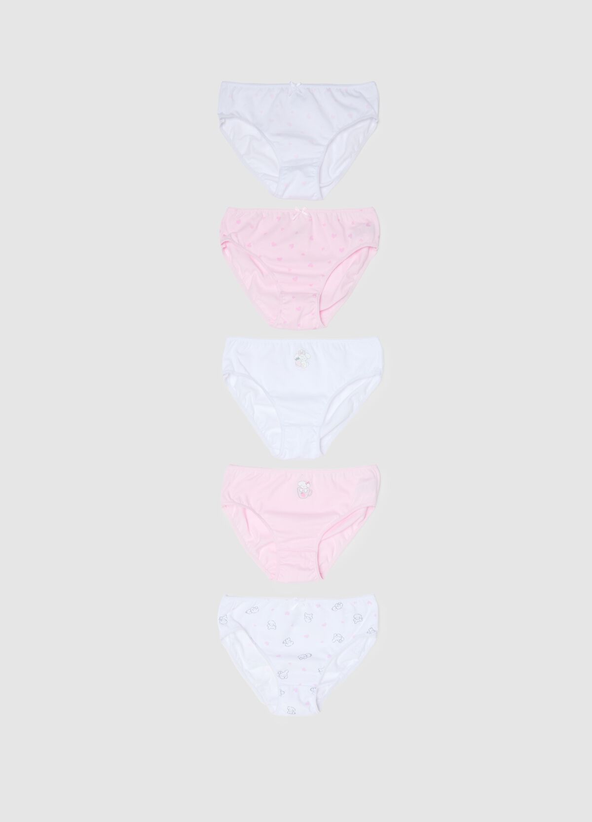 Multipack mutandine in puro cotone multicolor da bambina OVS KIDS da ...